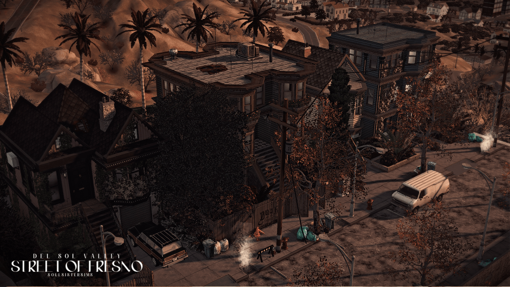 Street of Fresno – A Gritty, Lived-In Urban Build - Gallery - The Sims ...
