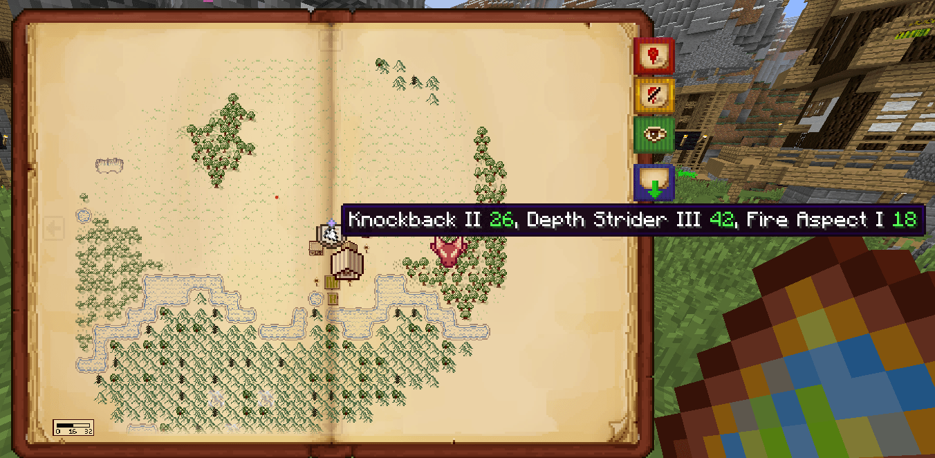 Antique Atlas Auto Marker - Gallery - Minecraft Mods - CurseForge