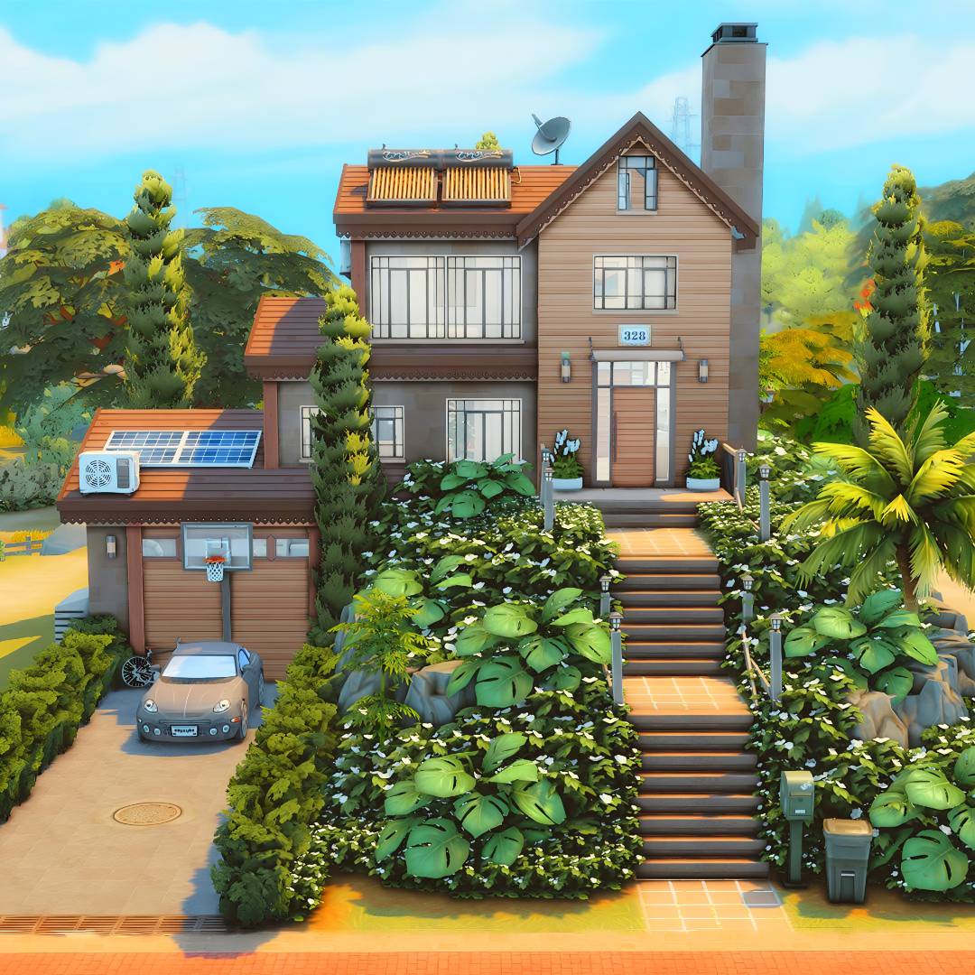 Split-Level House 🏠 - Gallery - The Sims 4 Rooms / Lots - CurseForge