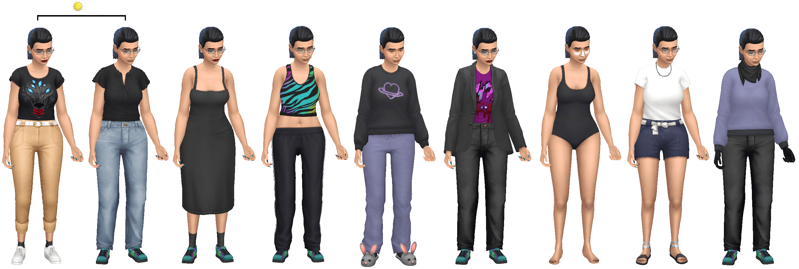 Sestari Family | Jungle Adventure | No CC - The Sims 4 Sims ...