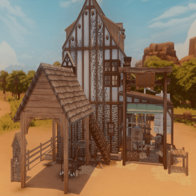 The blacksmith - Gallery - The Sims 4 Rooms / Lots - CurseForge