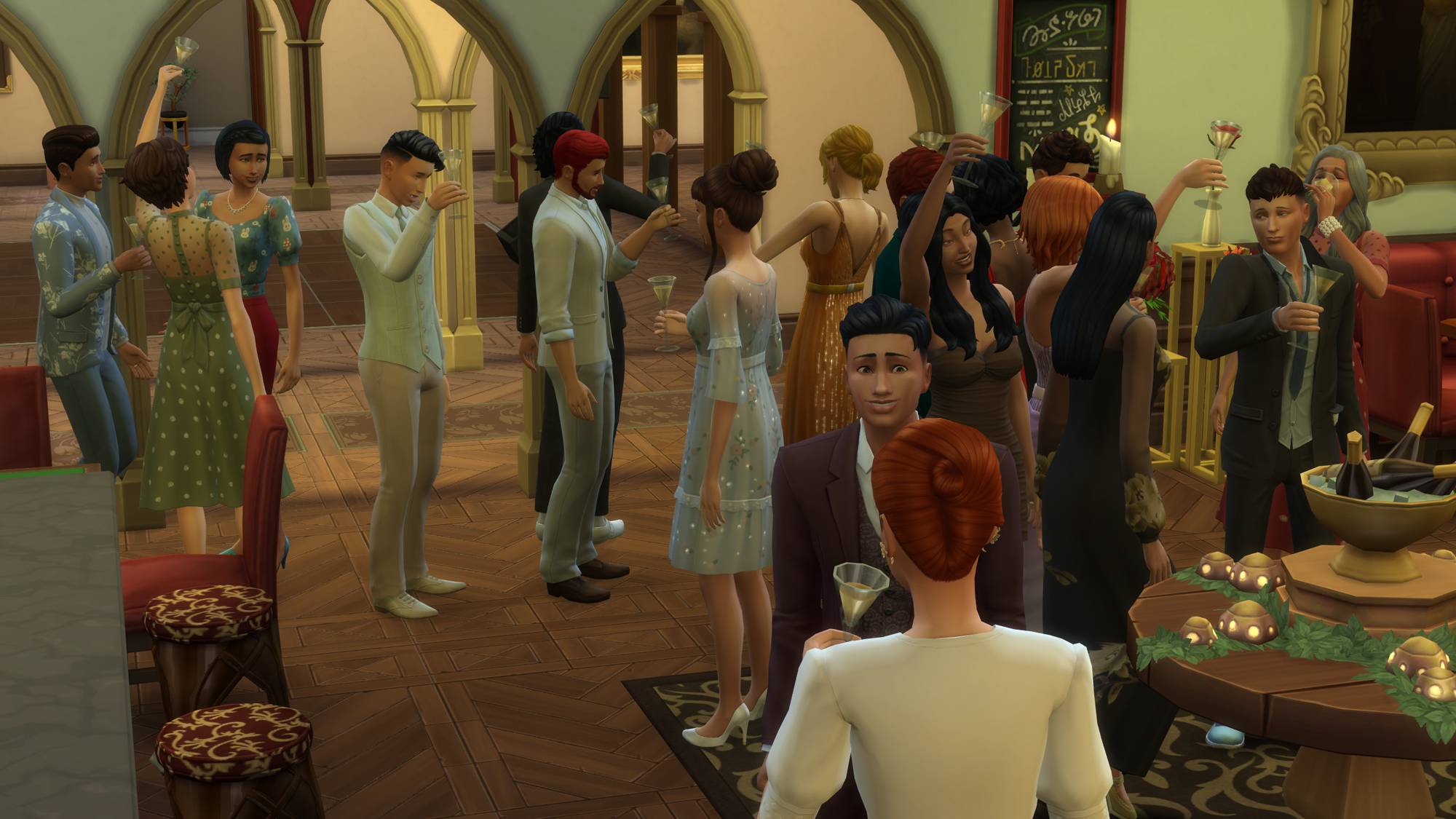 Sit at Weddings - My Wedding Stories - Gallery - The Sims 4 Mods ...