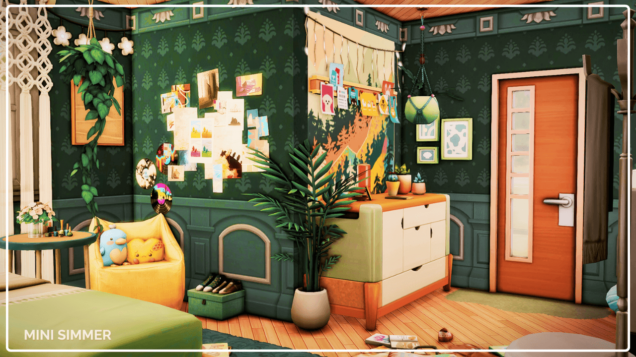 Grethe Bedroom - No CC - Gallery - The Sims 4 Rooms / Lots - CurseForge