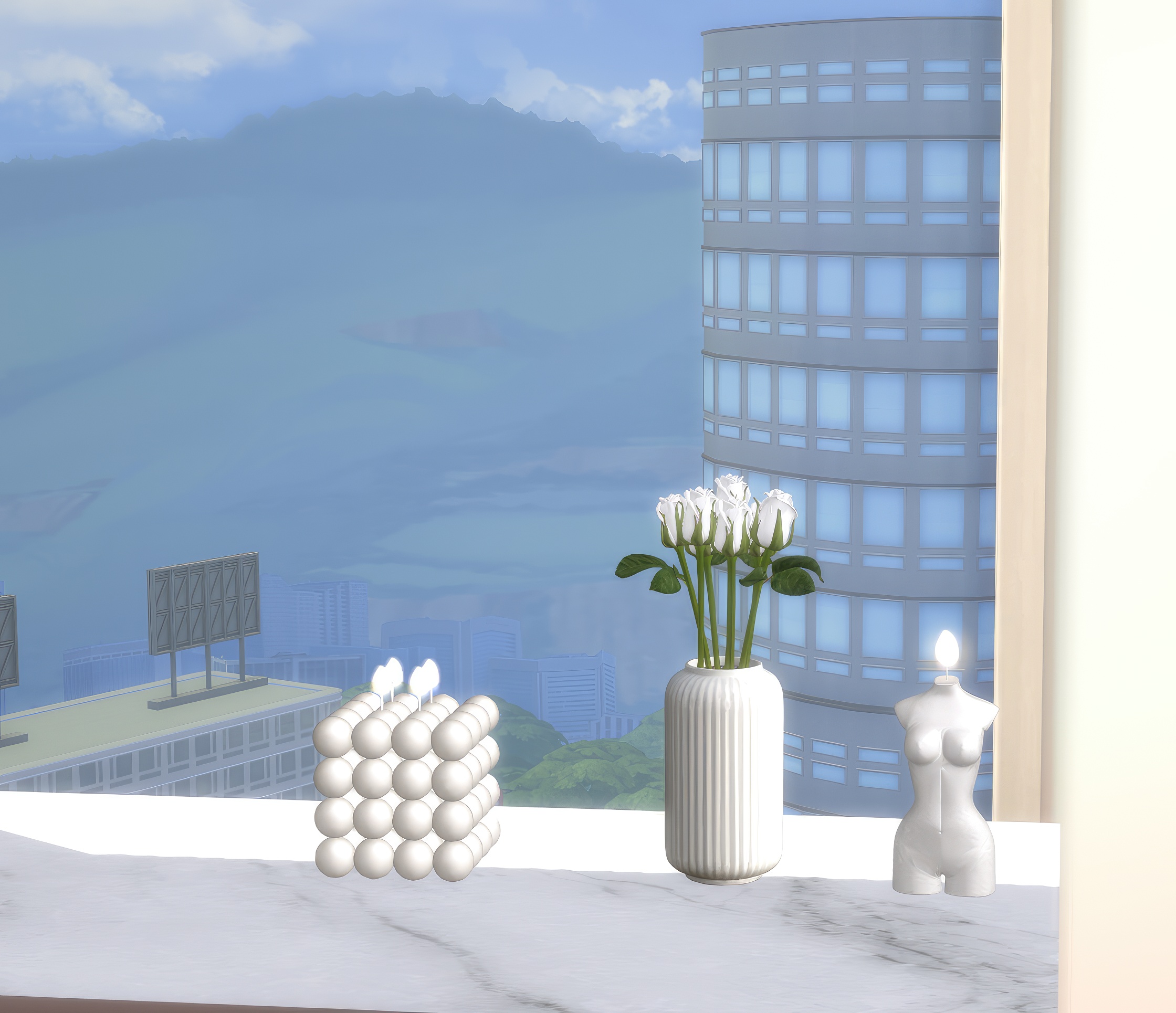 Minimal Bubble candles - set - The Sims 4 Build / Buy - CurseForge
