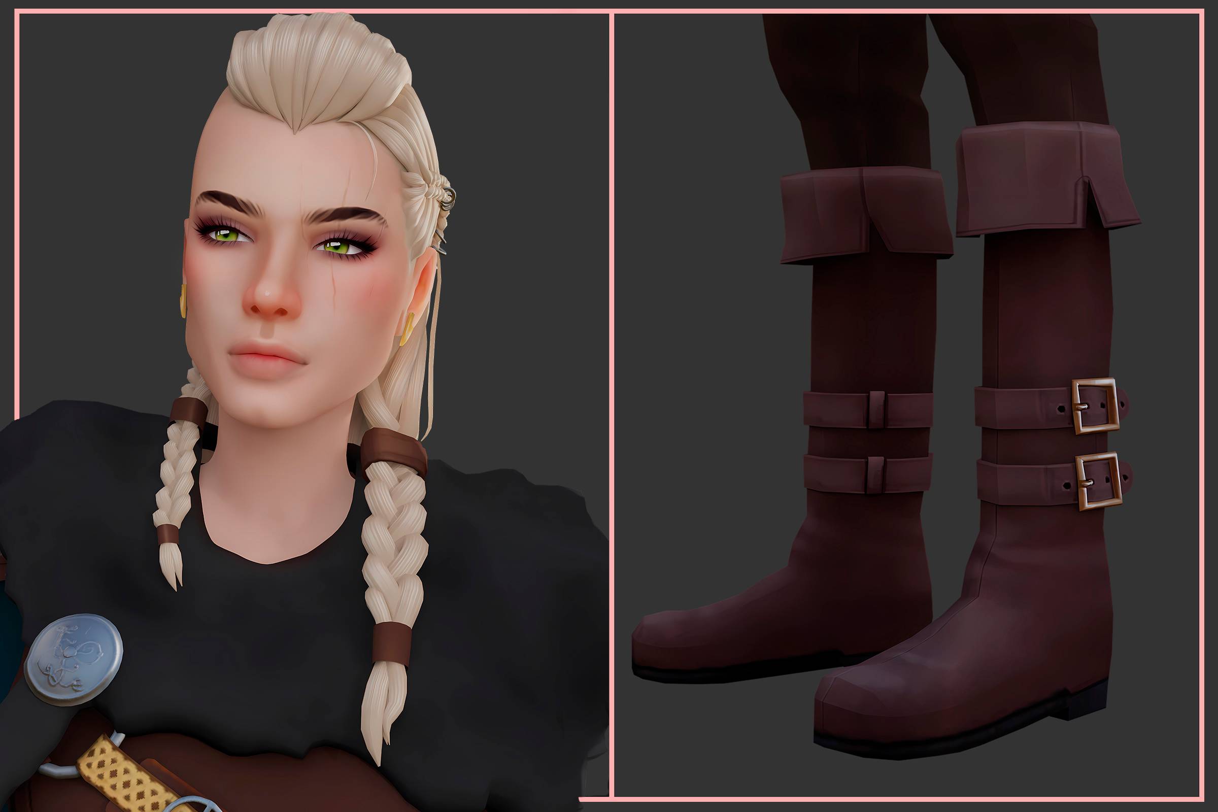 Eivor Set - Gallery - The Sims 4 Create a Sim - CurseForge