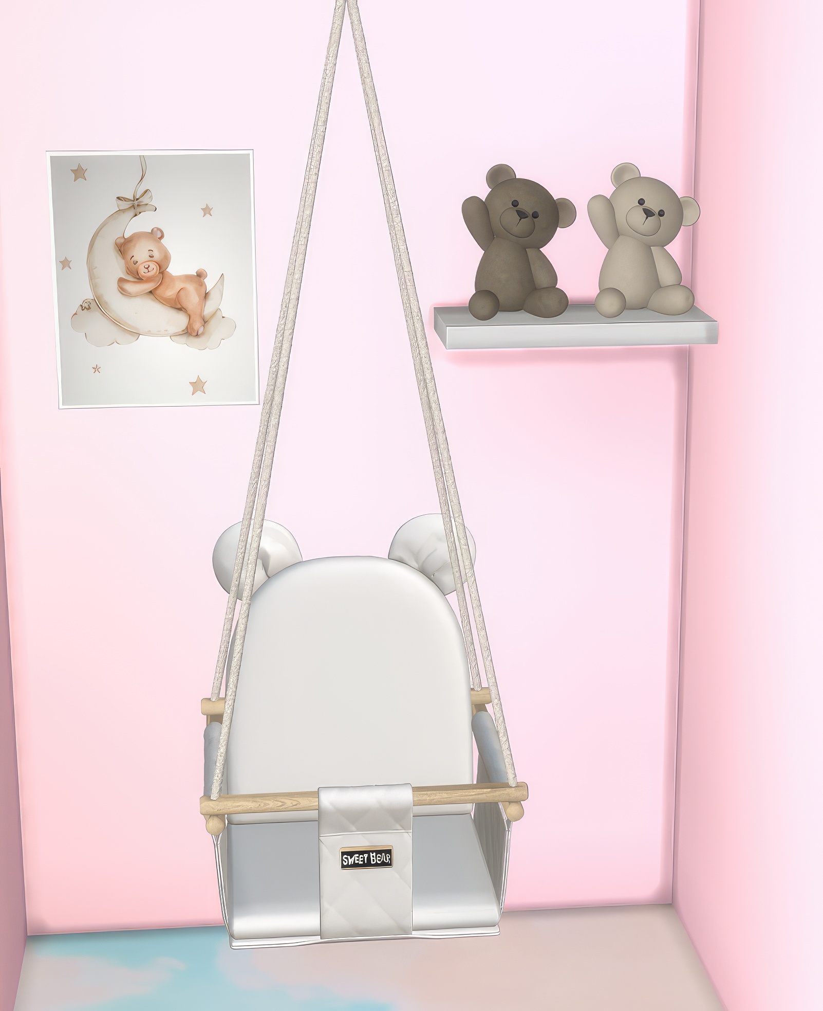 Toddler Teddy hanging chair - The Sims 4 Build / Buy - CurseForge