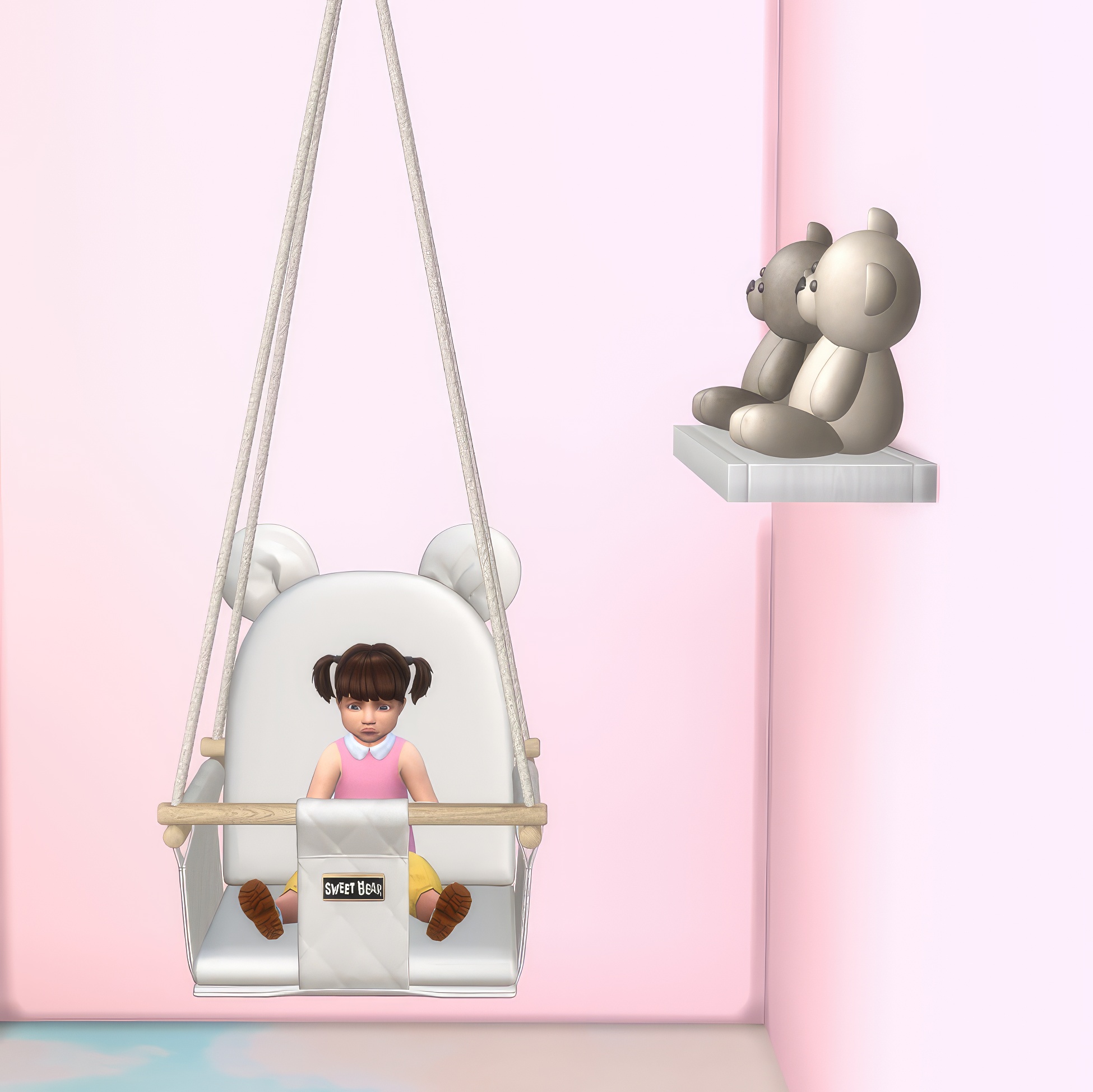 Toddler Teddy hanging chair - The Sims 4 Build / Buy - CurseForge