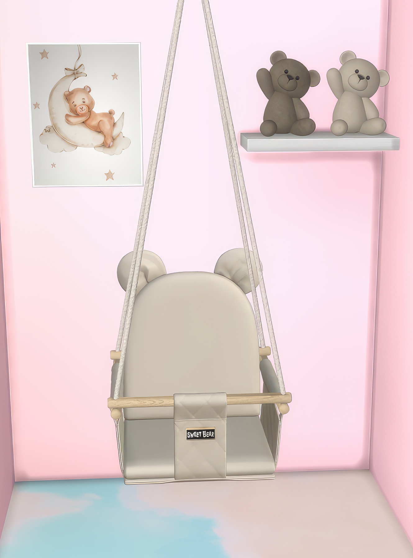 Toddler Teddy hanging chair - The Sims 4 Build / Buy - CurseForge