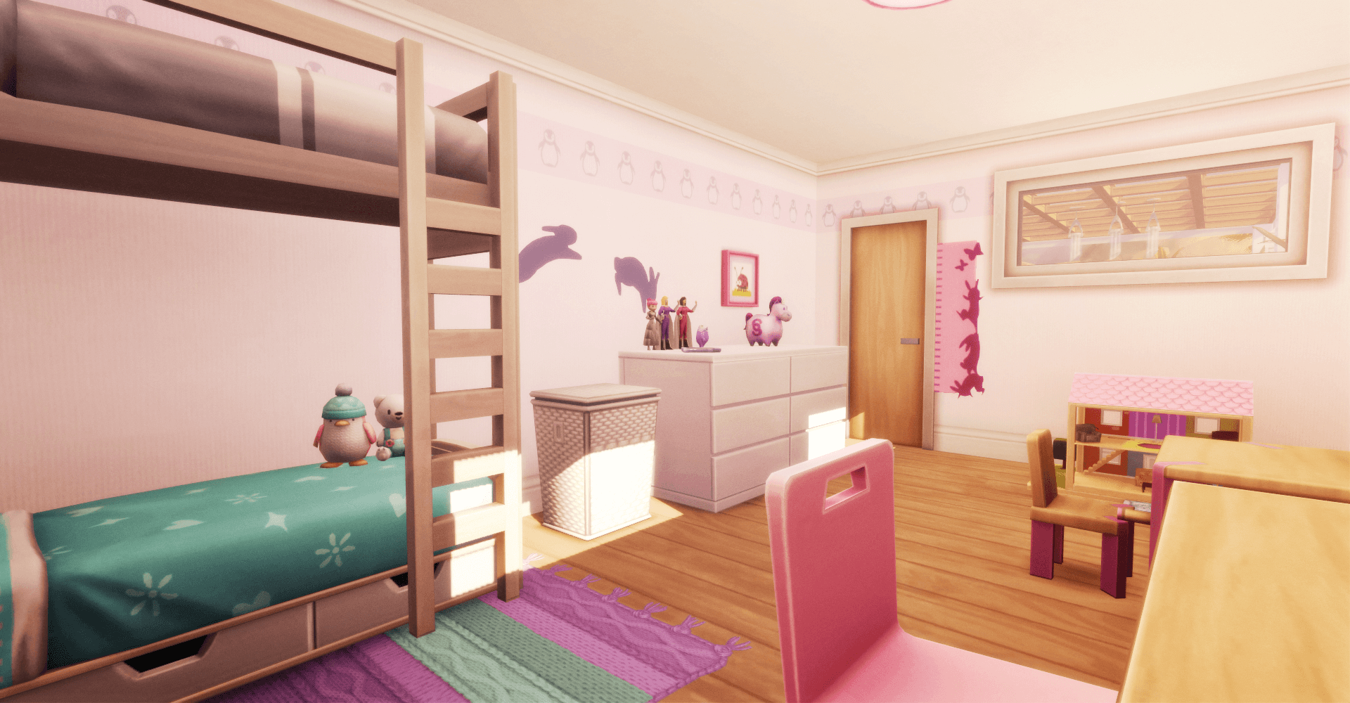 Oasis Springs MCM Family Home (No CC) - Gallery - The Sims 4 Rooms ...