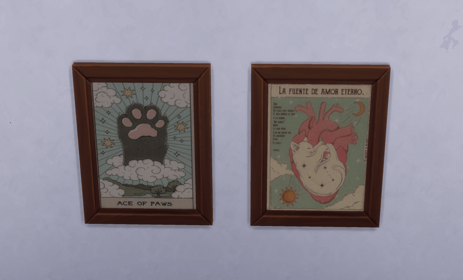Cats paintings by Snotra902 - Gallery - The Sims 4 Build / Buy - CurseForge