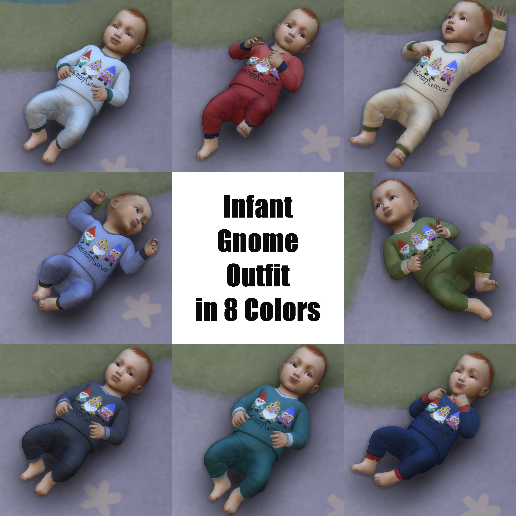 Infant Gnome Top - The Sims 4 Create a Sim - CurseForge