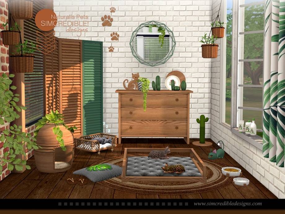 Naturalis Pets -Room 🐾🤍 - Gallery - The Sims 4 Rooms / Lots - CurseForge
