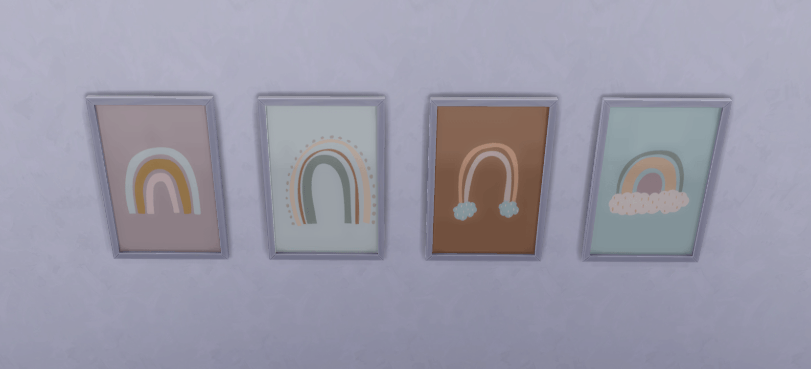 Rainbow paintings - Gallery - The Sims 4 Build / Buy - CurseForge
