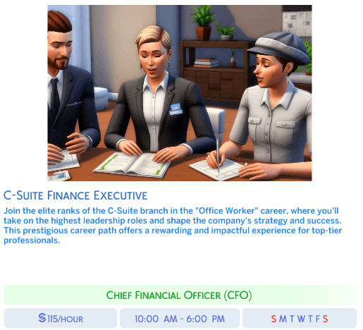 Office Worker - Gallery - The Sims 4 Mods - CurseForge
