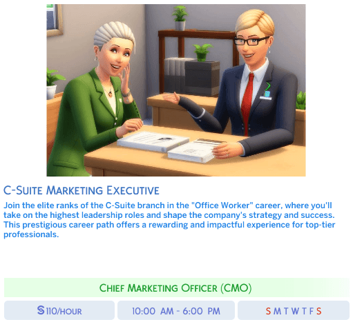 Office Worker - Gallery - The Sims 4 Mods - CurseForge