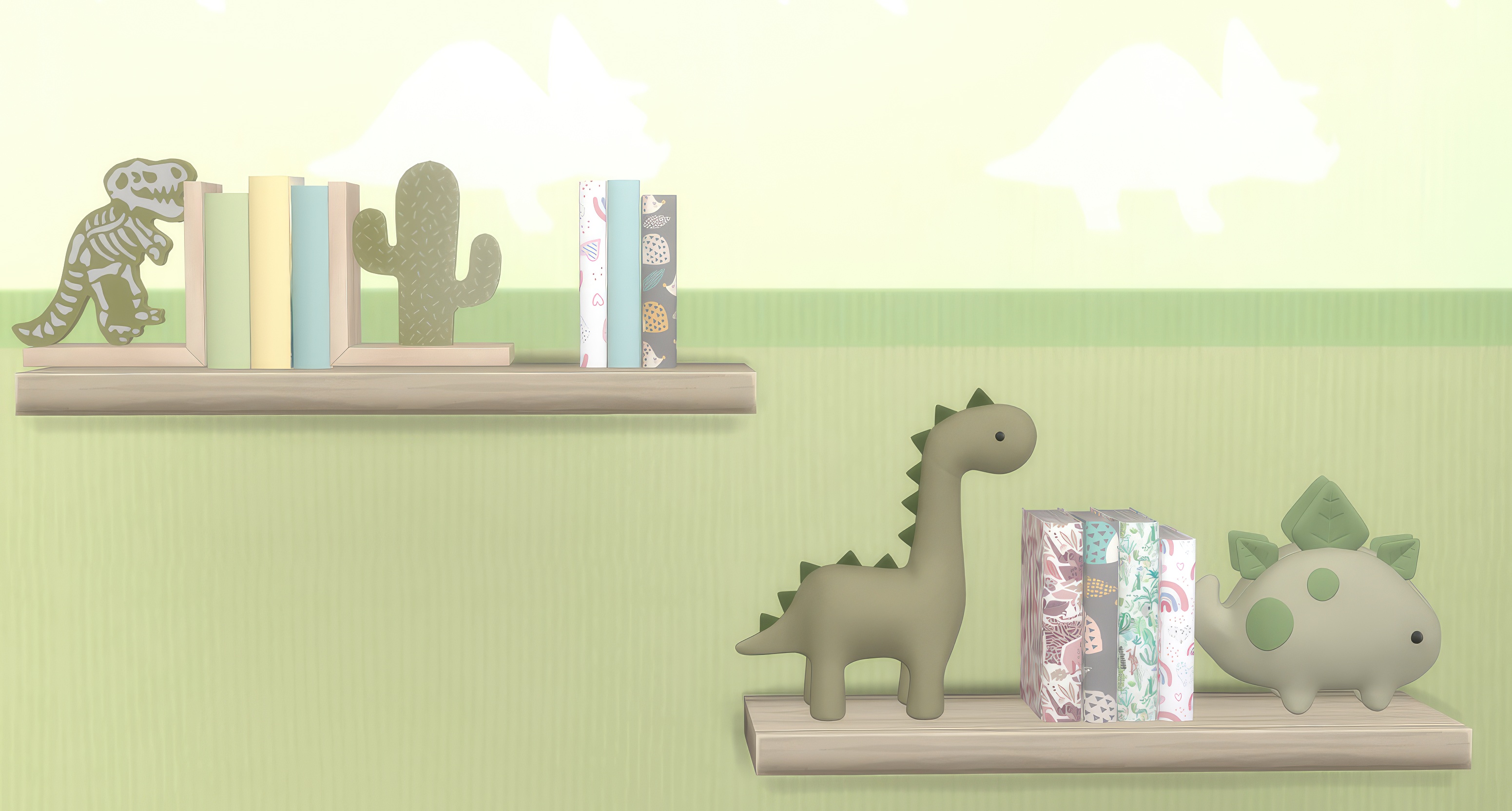 Kids Dino book stack & holders - The Sims 4 Build / Buy - CurseForge