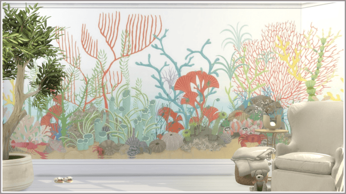 Coral Forest Panoramic Wallpapers - Gallery - The Sims 4 Build / Buy ...