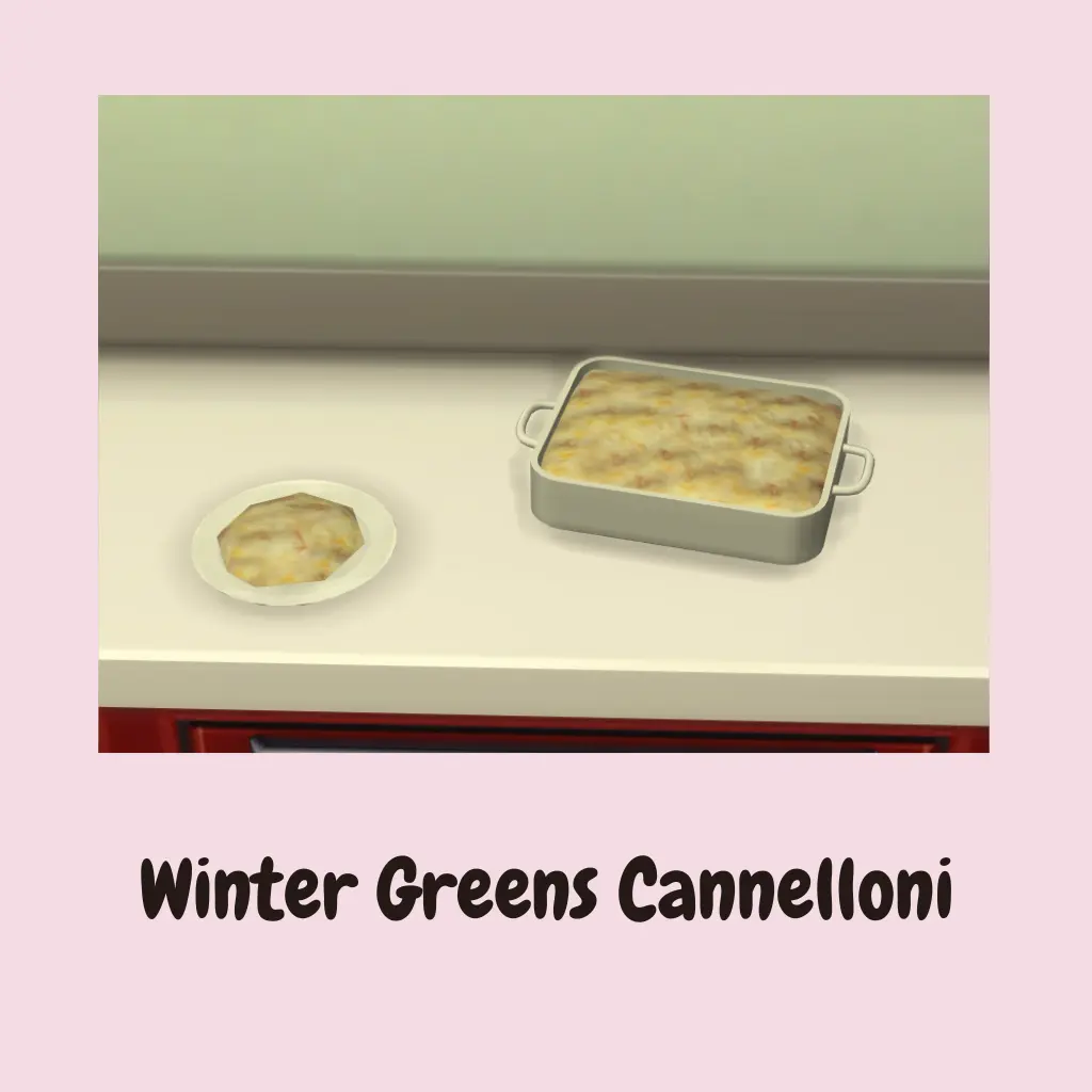 Winter Greens Cannelloni - Gallery - The Sims 4 Mods - CurseForge