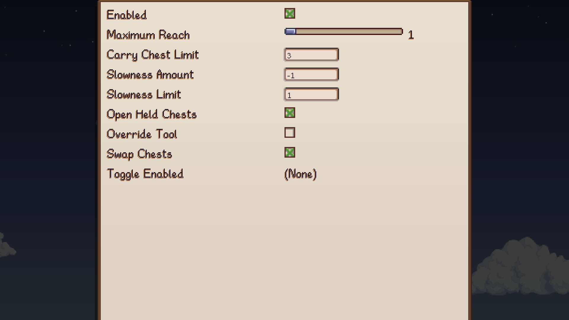 Carry Chests - Gallery - Stardew Valley Mods - CurseForge