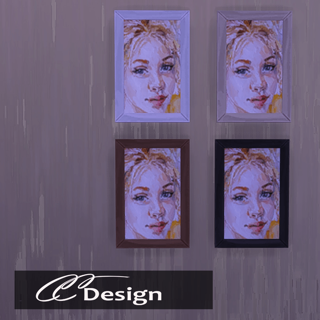 A Modern Female Portrait No. 2 - The Sims 4 Build / Buy - CurseForge