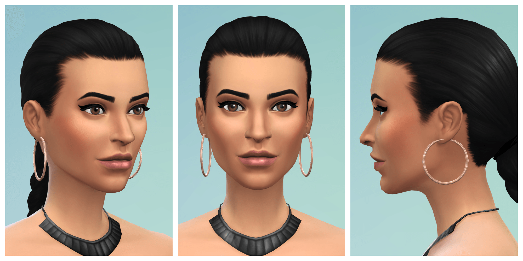 Bigger Hoops - Earrings - The Sims 4 Create a Sim - CurseForge