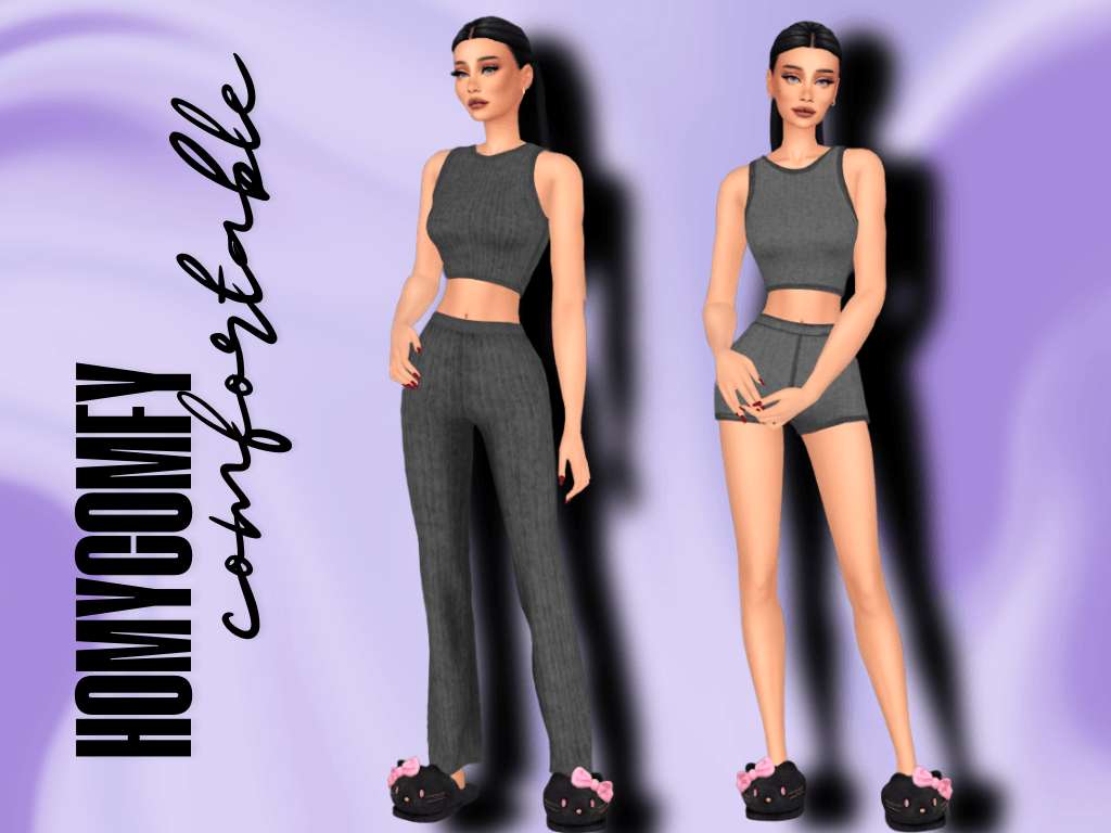 HOMYCOMFY COMFORTABLE SET-1 - The Sims 4 Create a Sim - CurseForge