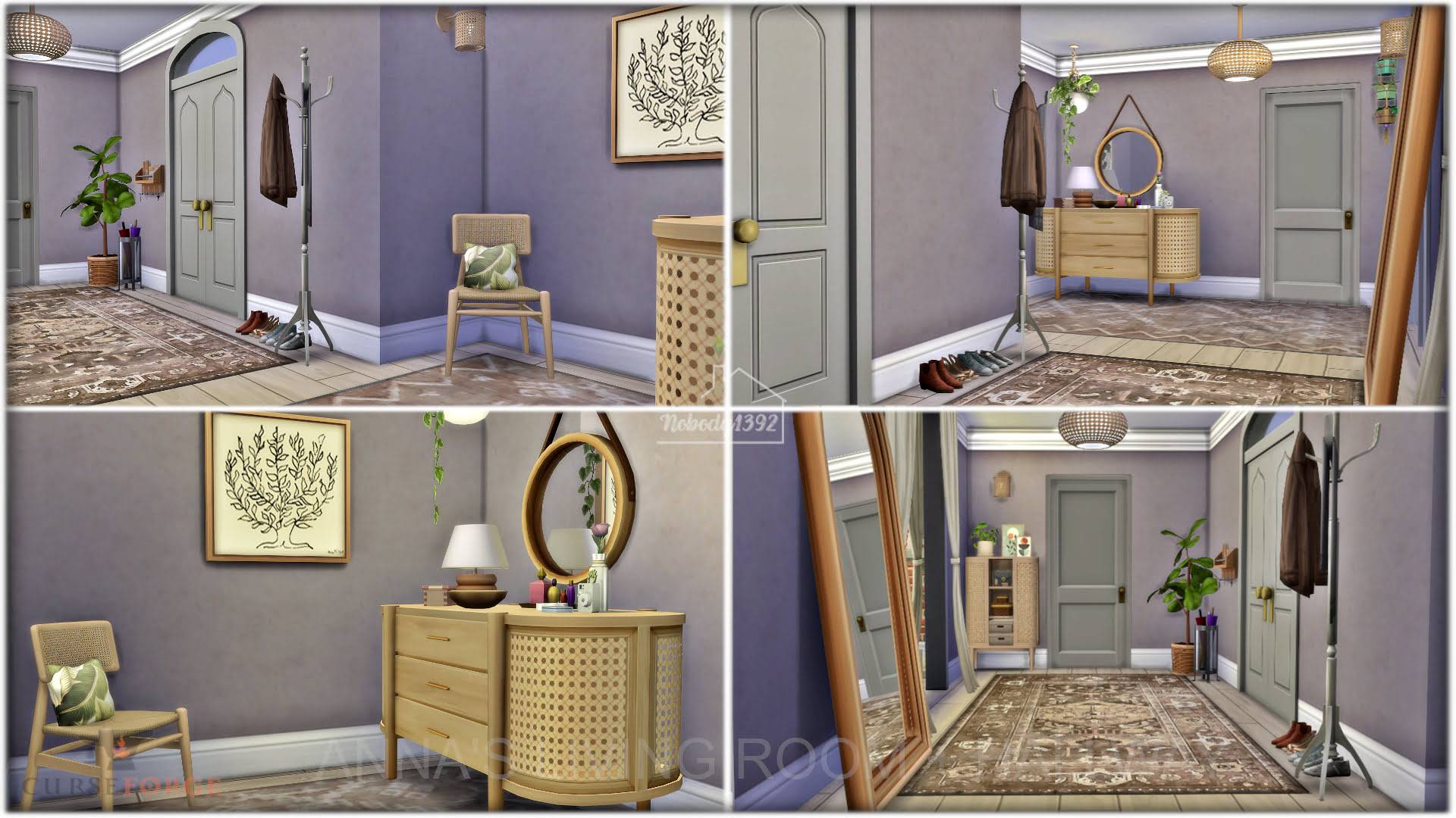 Anna's Living room + Hallway - The Sims 4 Rooms / Lots - CurseForge