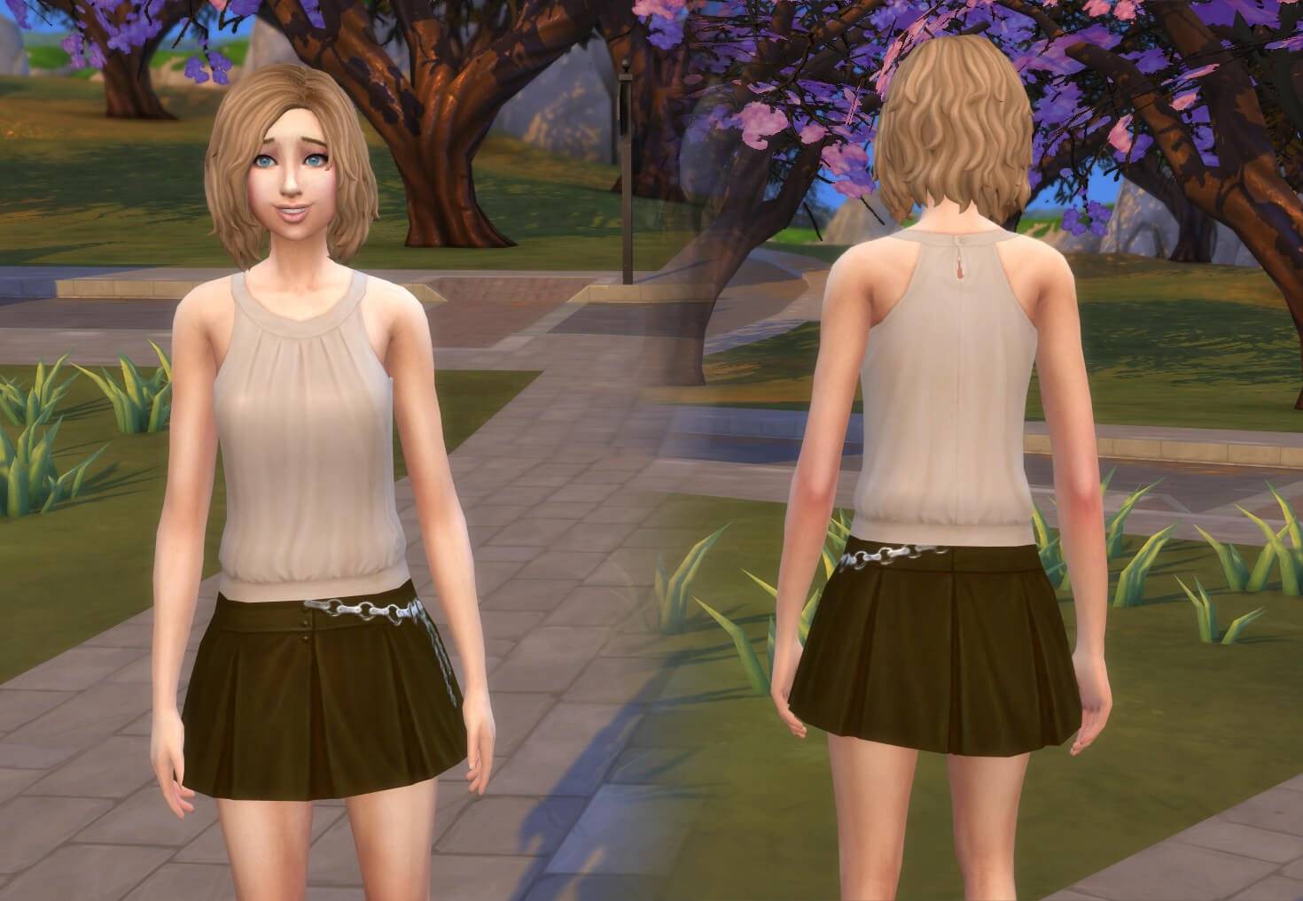 TS2 Tank Mini Skirt - Gallery - The Sims 4 Create a Sim - CurseForge