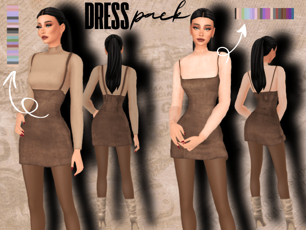DRESS PACK - The Sims 4 Create a Sim - CurseForge