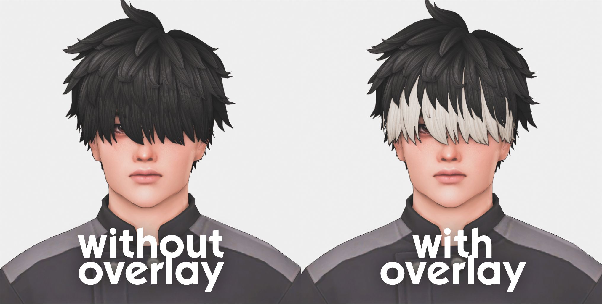 Gen Hair & Overlay - The Sims 4 Create a Sim - CurseForge