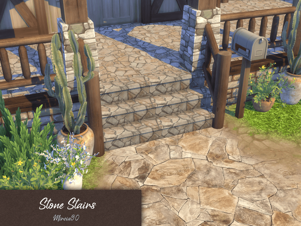 Stone Stairs - Gallery - The Sims 4 Build / Buy - CurseForge