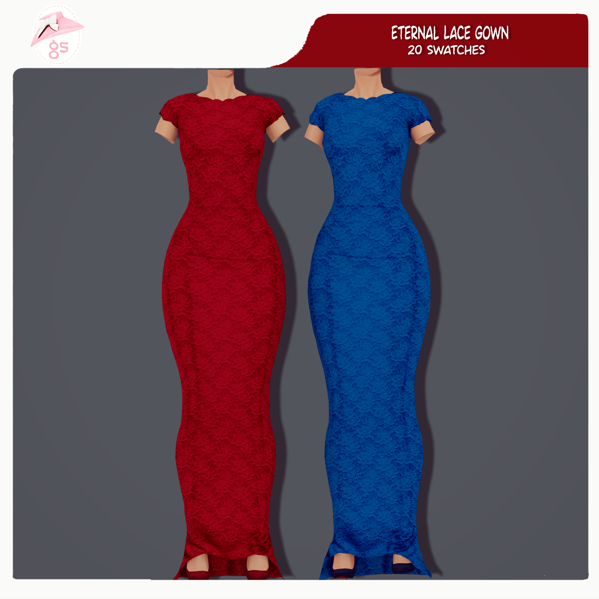 Eternal Lace Gown - Gallery - The Sims 4 Create a Sim - CurseForge
