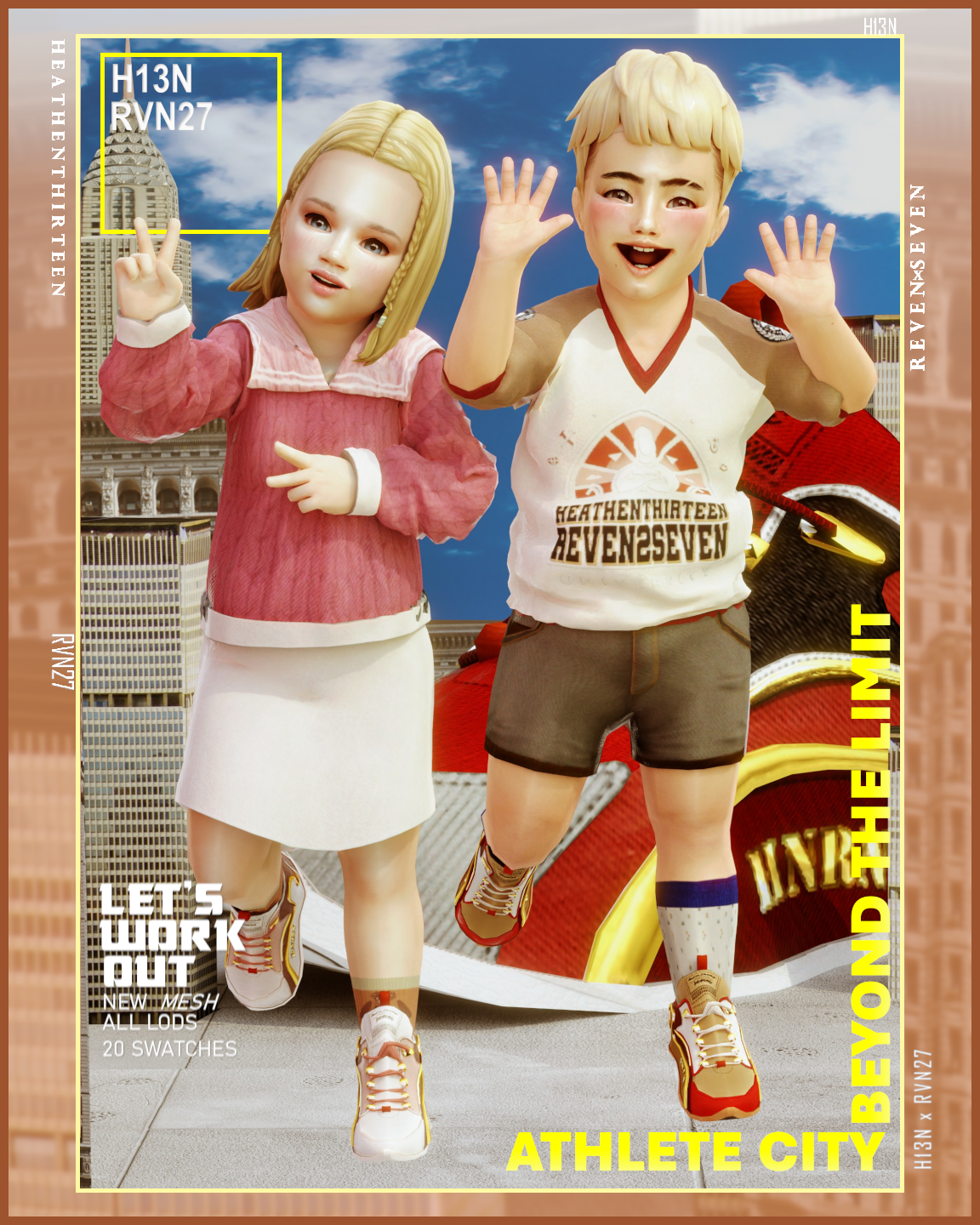 Toddler's Trendy Soft Sole Running Travel Sneakers - Gallery - The Sims ...