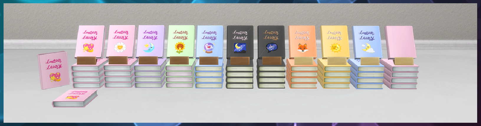 Diary Decor Set - Gallery - The Sims 4 Build / Buy - CurseForge