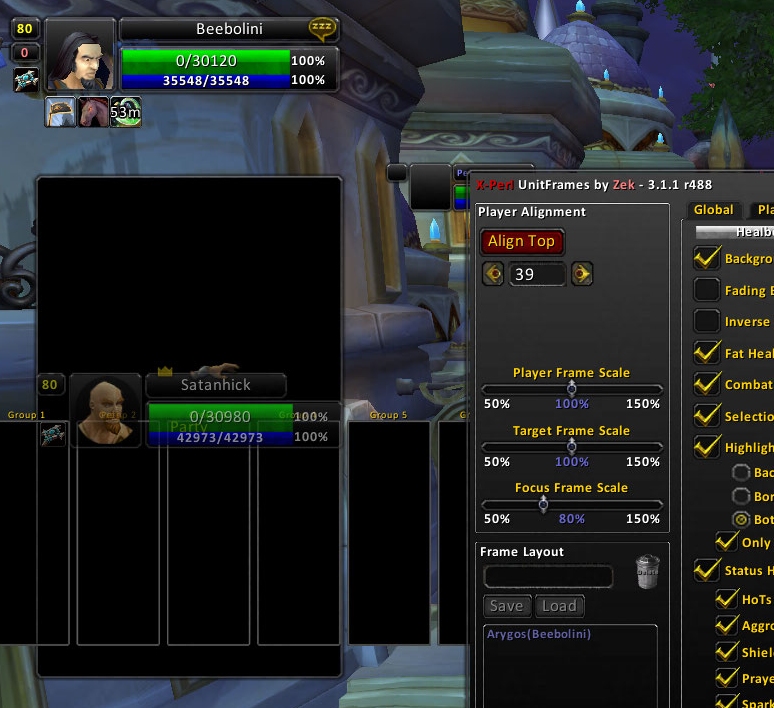 #1004 Party frames misaligned in X-Perl frame - Issues - X-Perl UnitFrames - Addons - Projects ...