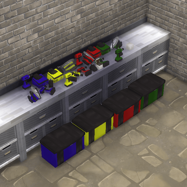 Power Tool Clutter - Gallery - The Sims 4 Build / Buy - CurseForge