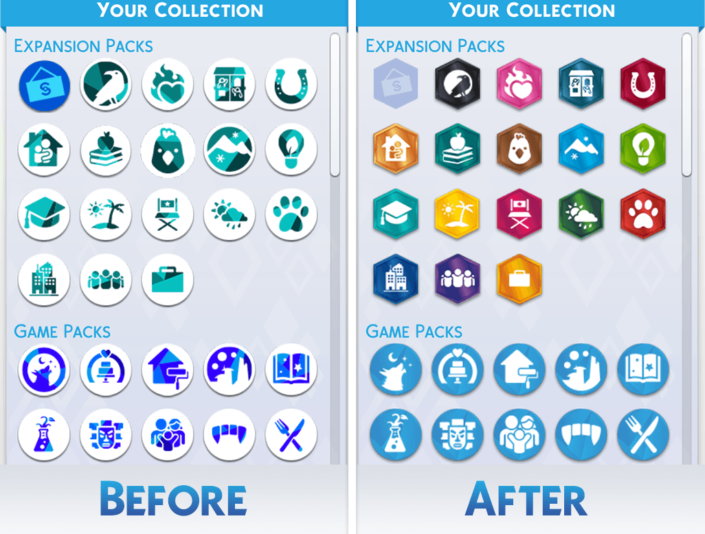 Classic Pack Icons - Gallery - The Sims 4 Mods - CurseForge