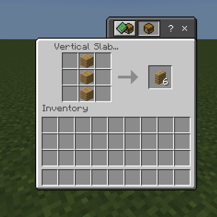 Simply Vertical Slabs - Minecraft Bedrock Addons - CurseForge