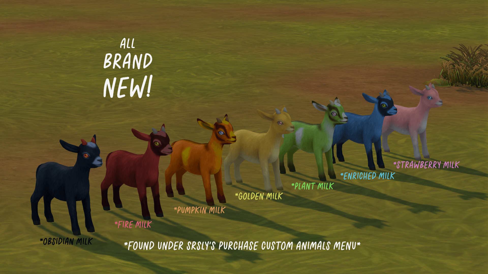 Special Produce Goats & Sheep - Gallery - The Sims 4 Mods - CurseForge