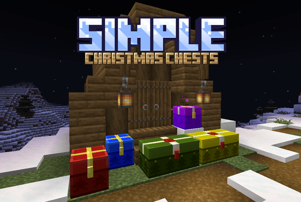 Simple Christmas Chests - Gallery - Minecraft Resource Packs - CurseForge