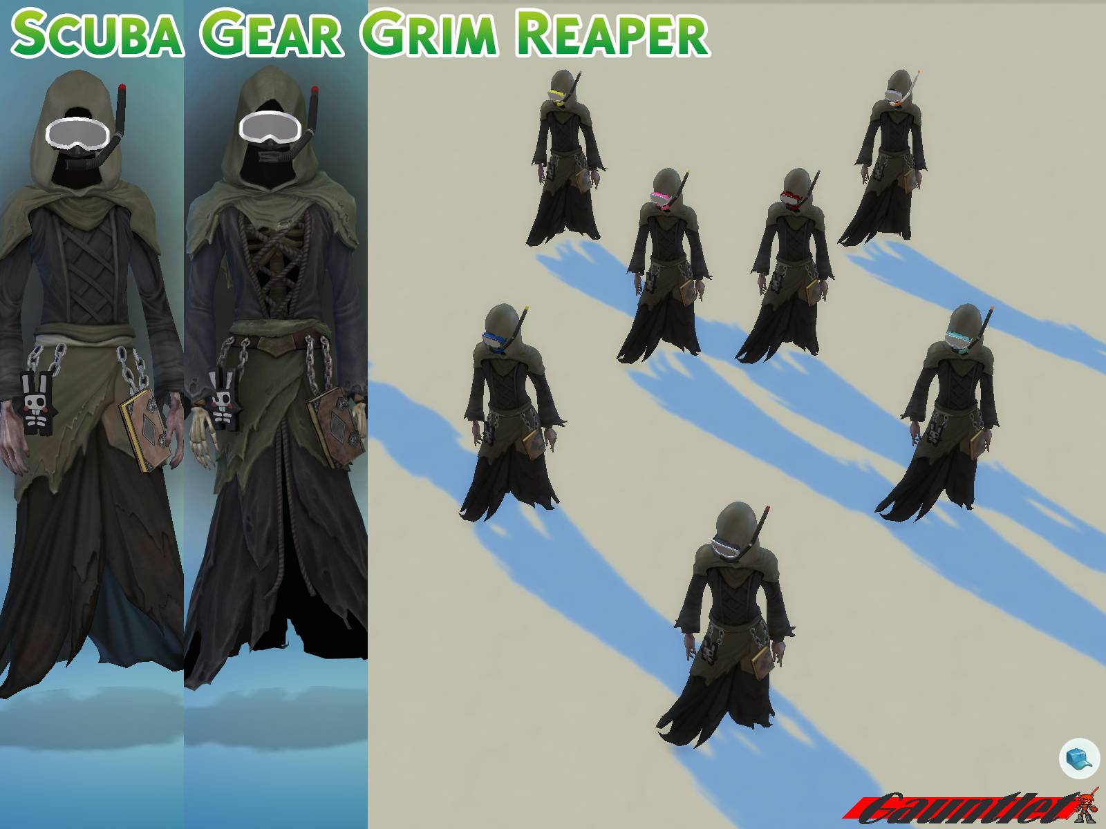 Scuba Gear Grim Reaper - The Sims 4 Create a Sim - CurseForge