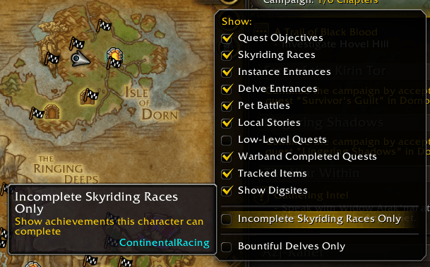Continental Racing - Gallery - World of Warcraft Addons - CurseForge