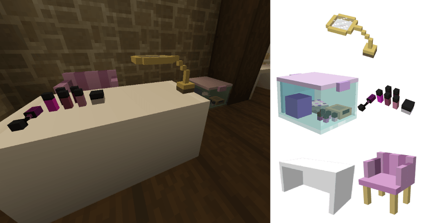 Makeup | Aesthetics Decor - Gallery - Minecraft Mods - CurseForge