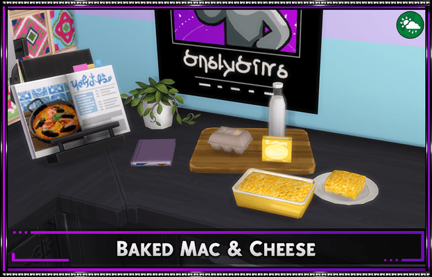 Custom Recipe: Baked Mac & Cheese - Gallery - The Sims 4 Mods - CurseForge