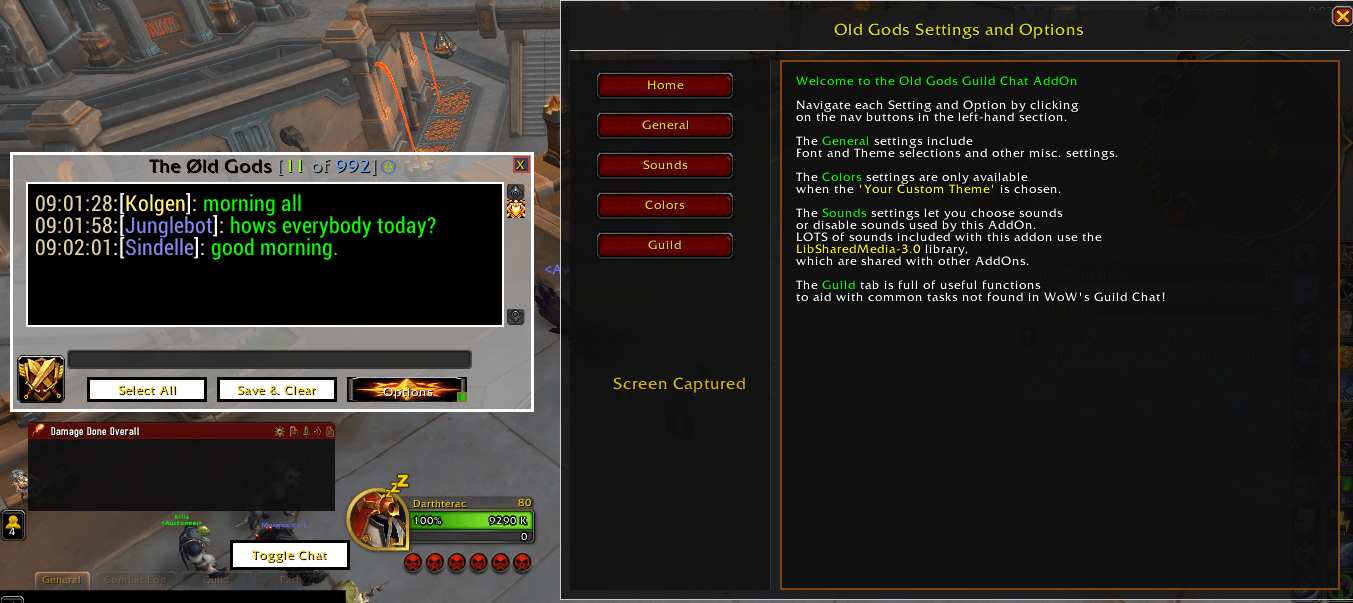Old Gods Guild Chat - Gallery - World of Warcraft Addons - CurseForge