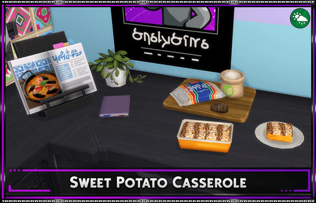 Custom Recipe: Sweet Potato Casserole - Gallery - The Sims 4 Mods ...