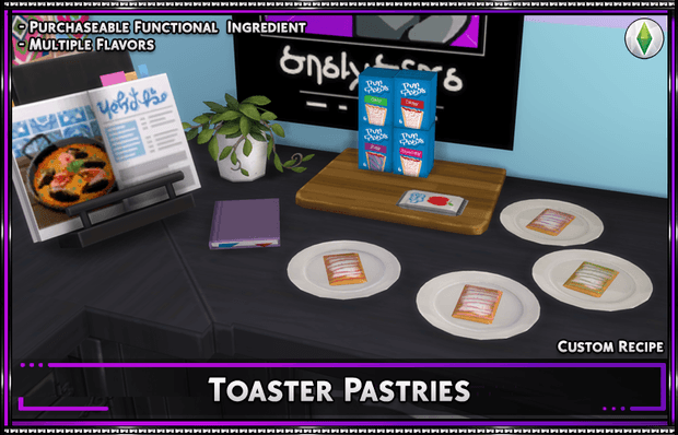 Custom Recipe: Toaster Pastries - Gallery - The Sims 4 Mods - CurseForge