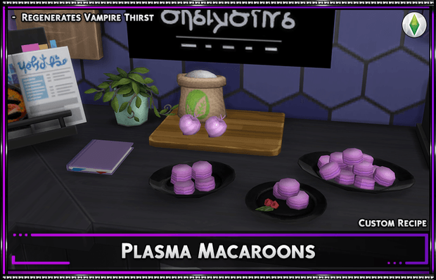 Custom Recipe: Plasma Macaroons - Gallery - The Sims 4 Mods - CurseForge