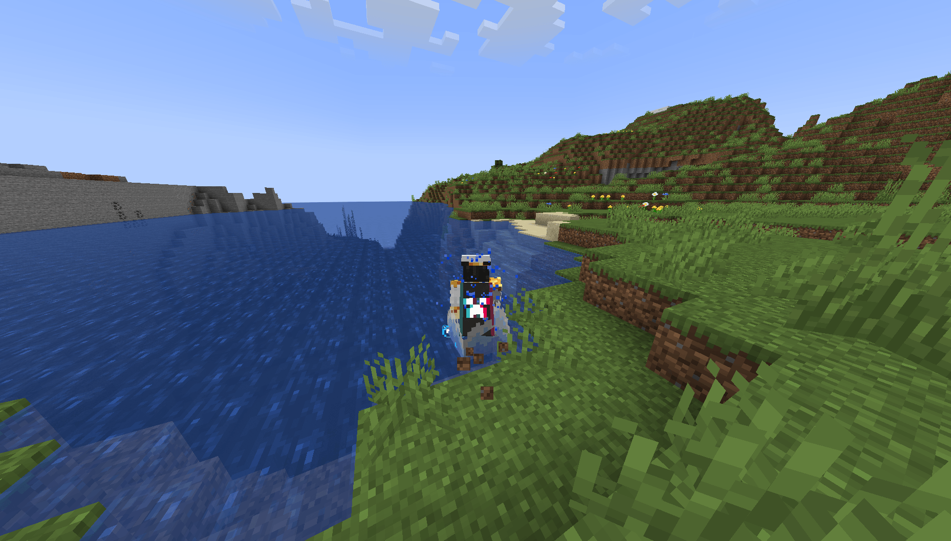 Water Splashes and Waves Surface - Datapack - Gallery - Minecraft Data Packs - CurseForge
