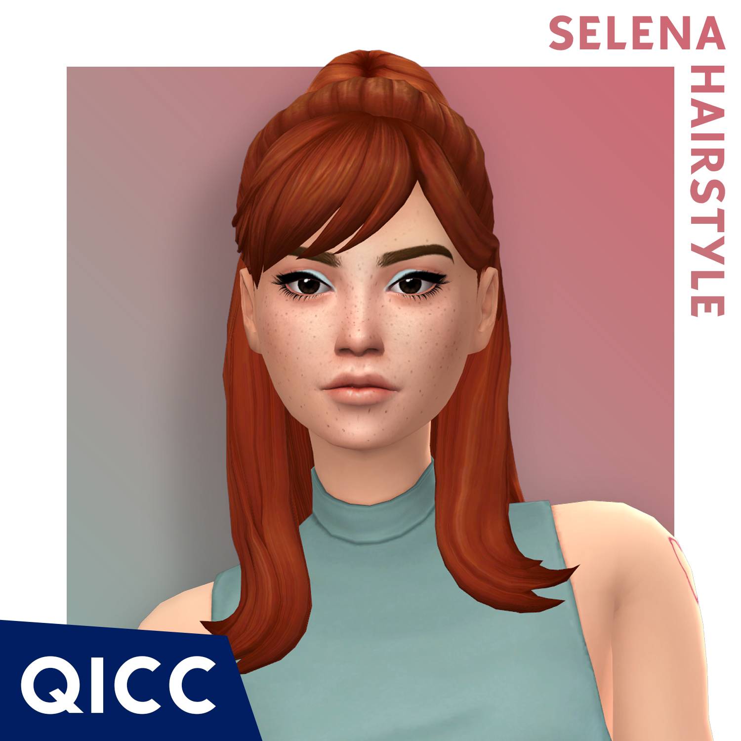 QICC - Selena Hair - The Sims 4 Create a Sim - CurseForge